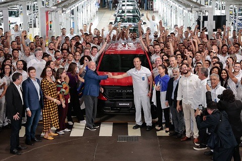 Polo Stellantis de Goiana dá início à produção da picape Rampage ...